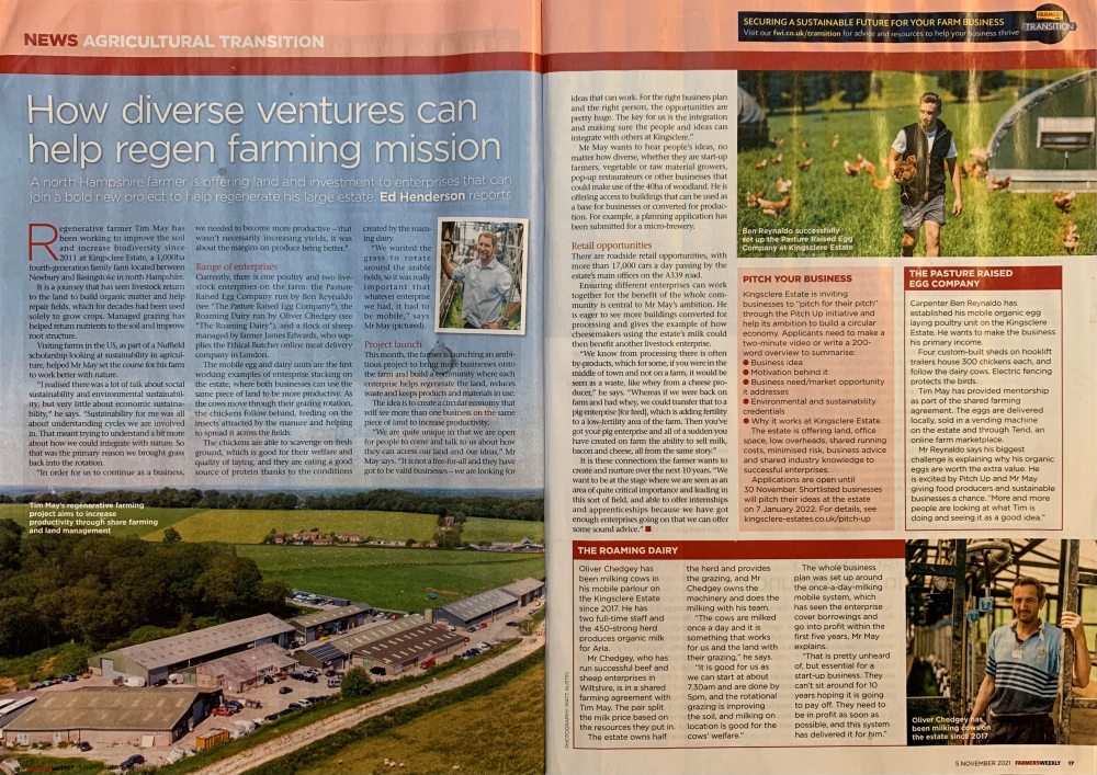 Farmers Weekly Magazine Agricultural Transition